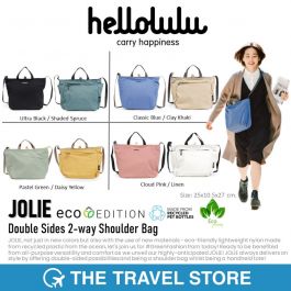 HELLOLULU Jolie Double Sides 2-way Shoulder Bag (ECO edition) กระเป๋า กลับด้าน Reversible Bag