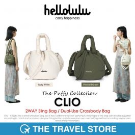 Hellolulu CLIO 2WAY Sling Bag / Dual-Use Crossbody Bag (H50407-XXX) กระเป๋าถือ สะพายข้าง พาดหัวไหล่