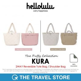 Hellolulu KURA 2WAY Reversible Tote Bag / Shoulder Bag (H50405-XXX) กระเป๋า สลับใช้ได้ 2 ด้าน