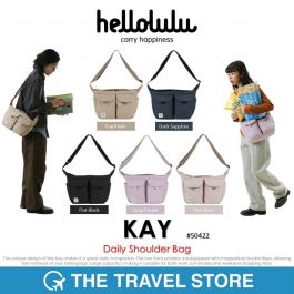 Hellolulu KAY Daily Shoulder Bag (50422-XXX) กระเป๋าสะพายข้าง พาดหัวไหล่ ผู้หญิง สุภาพสตรี